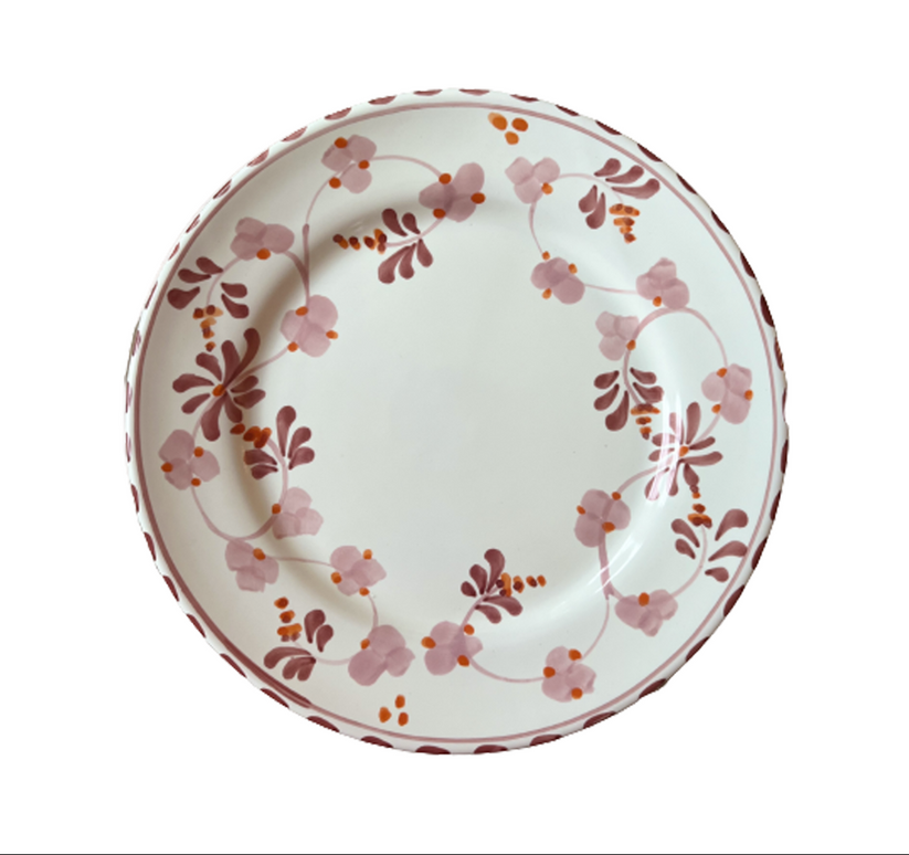 Spring Dinner Plate Pink – 9 Rue Clementine